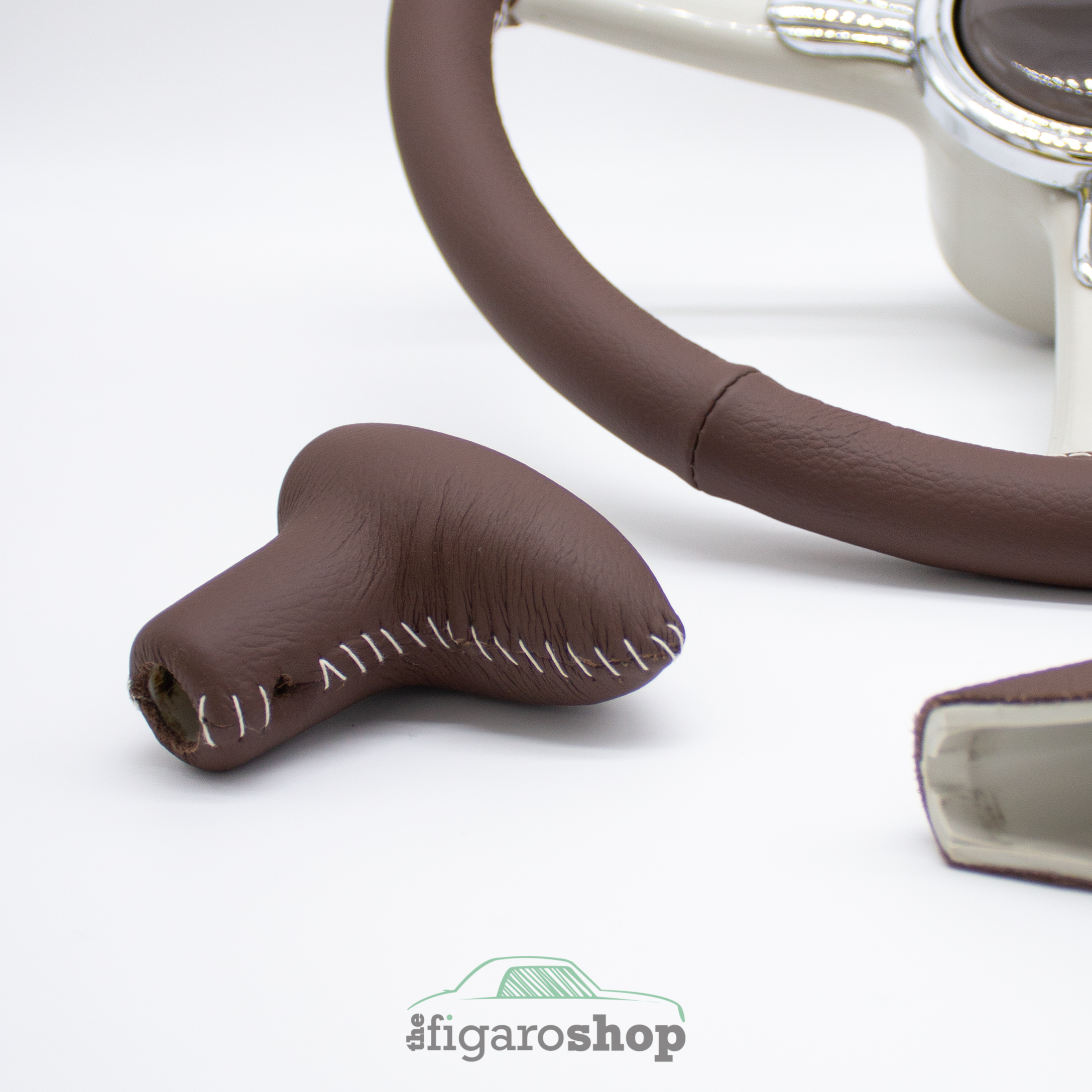 Nissan Figaro Leather Steering Wheel Package - The Figaro Shop (Parts ...