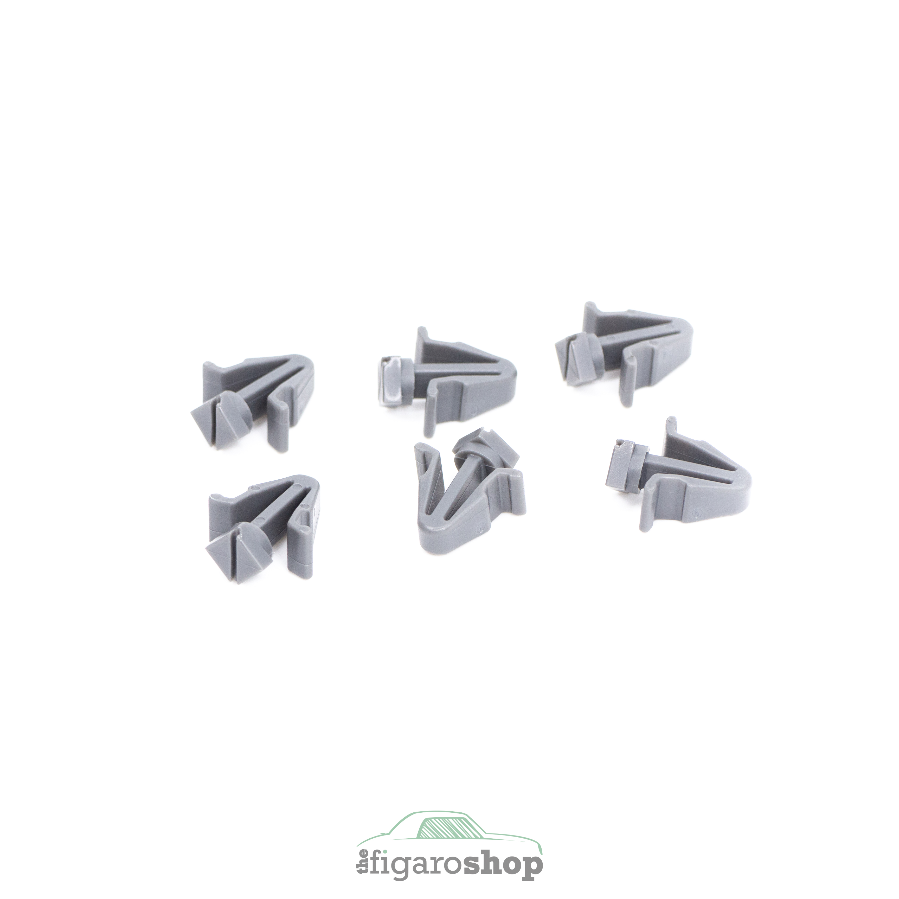 Nissan Figaro Front Grille Clip New Original (6 Pack) - The Figaro Shop ...