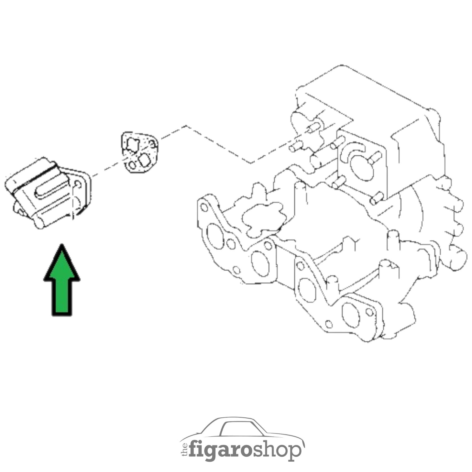 Nissan Figaro ECCS / IAA Valve - USED Quality Parts - The Figaro Shop ...